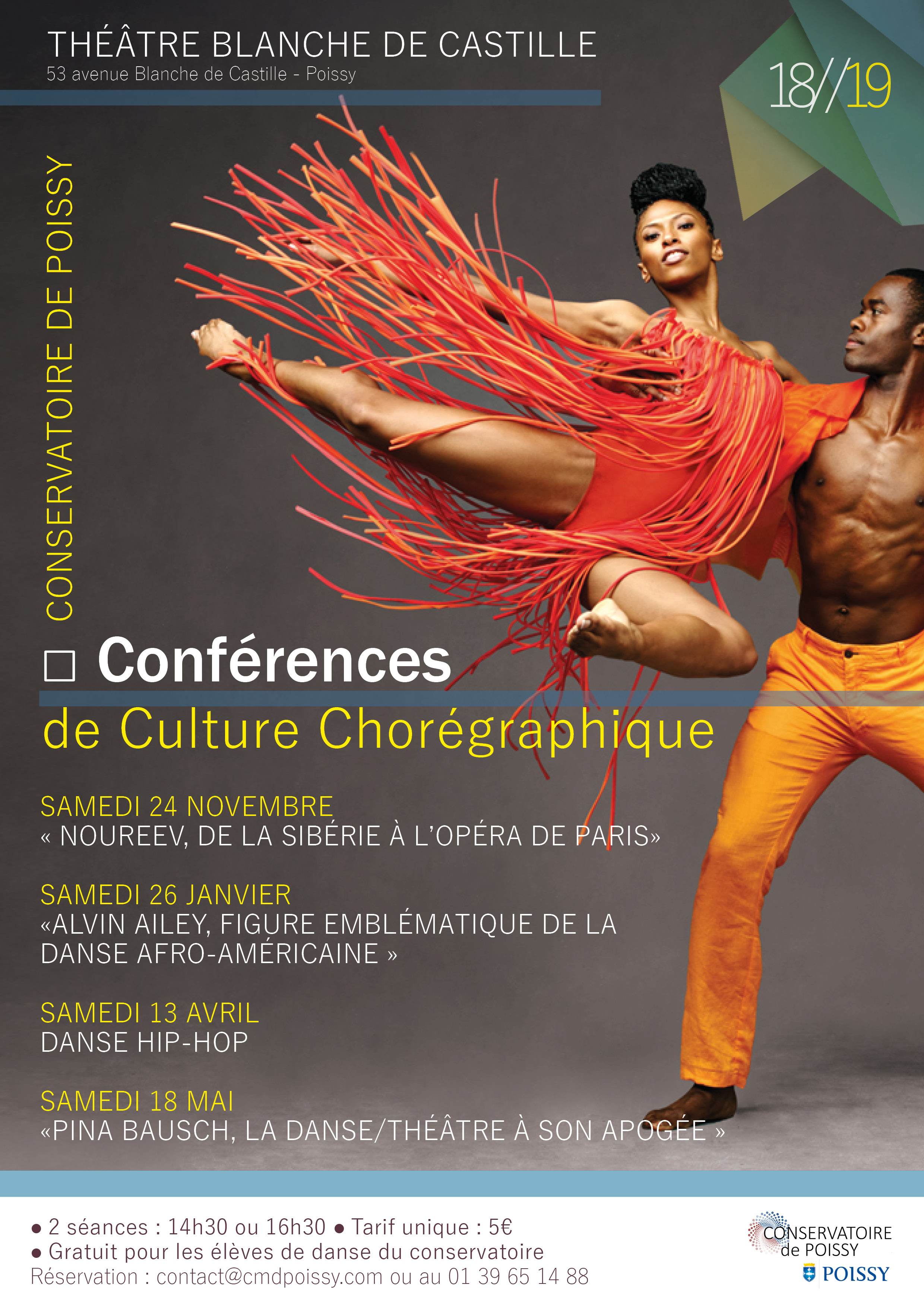 Parcours culture chorégraphique 18-19 – Conservatoire de Poissy